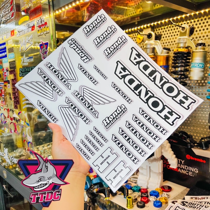 Tem Sticker Logo Decal Set 🏻🚗💯 | Shopee Việt Nam