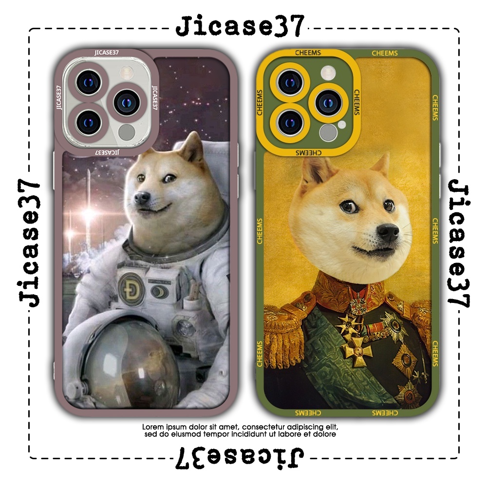 Ốp lưng iPhone cạnh vuông JM CASE Chó Cheems Doge ngộ nghĩnh 6/6pl/6s ...