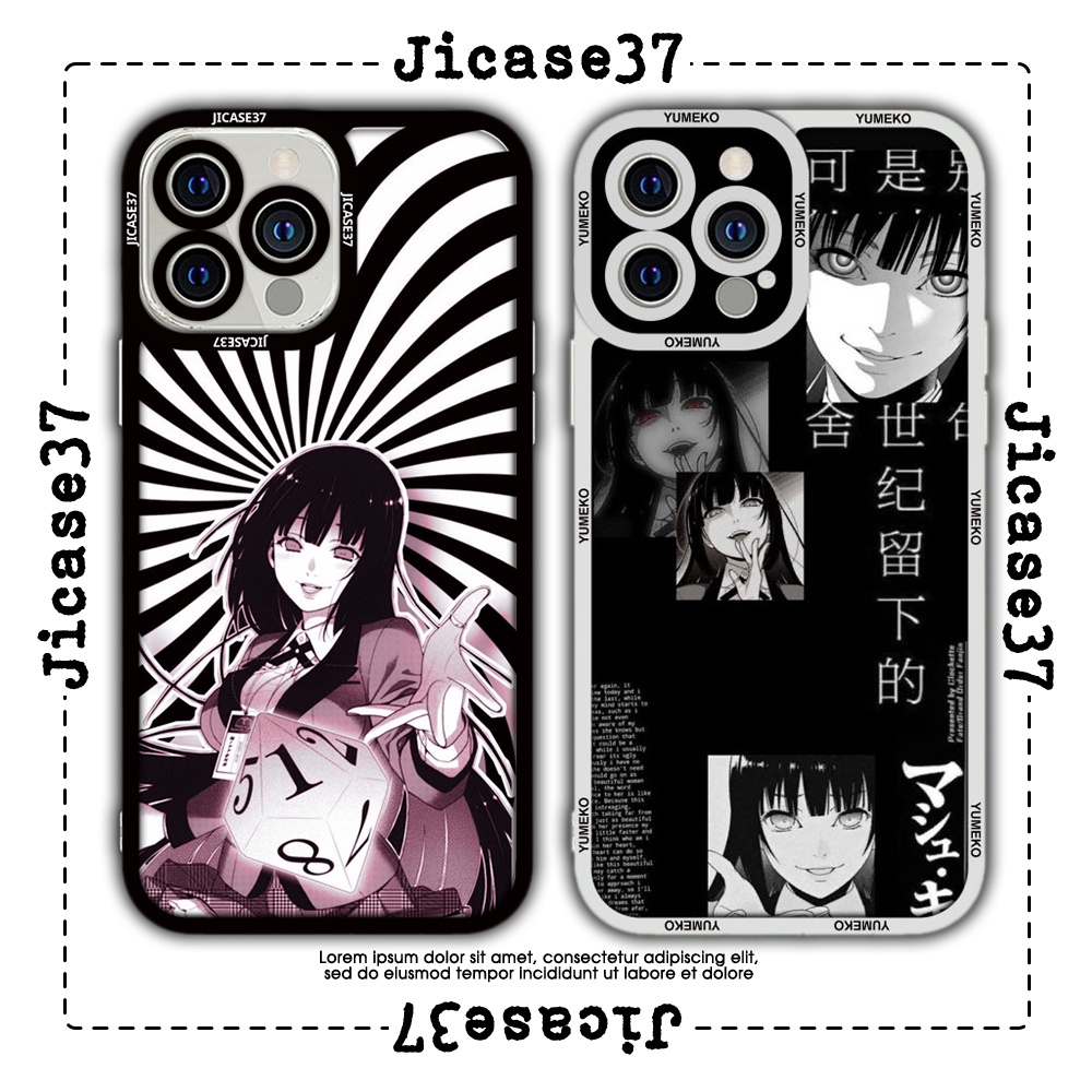 Ốp lưng iphone cạnh vuông JM Case Kakegurui anime Yumeko 6plus/6s ...