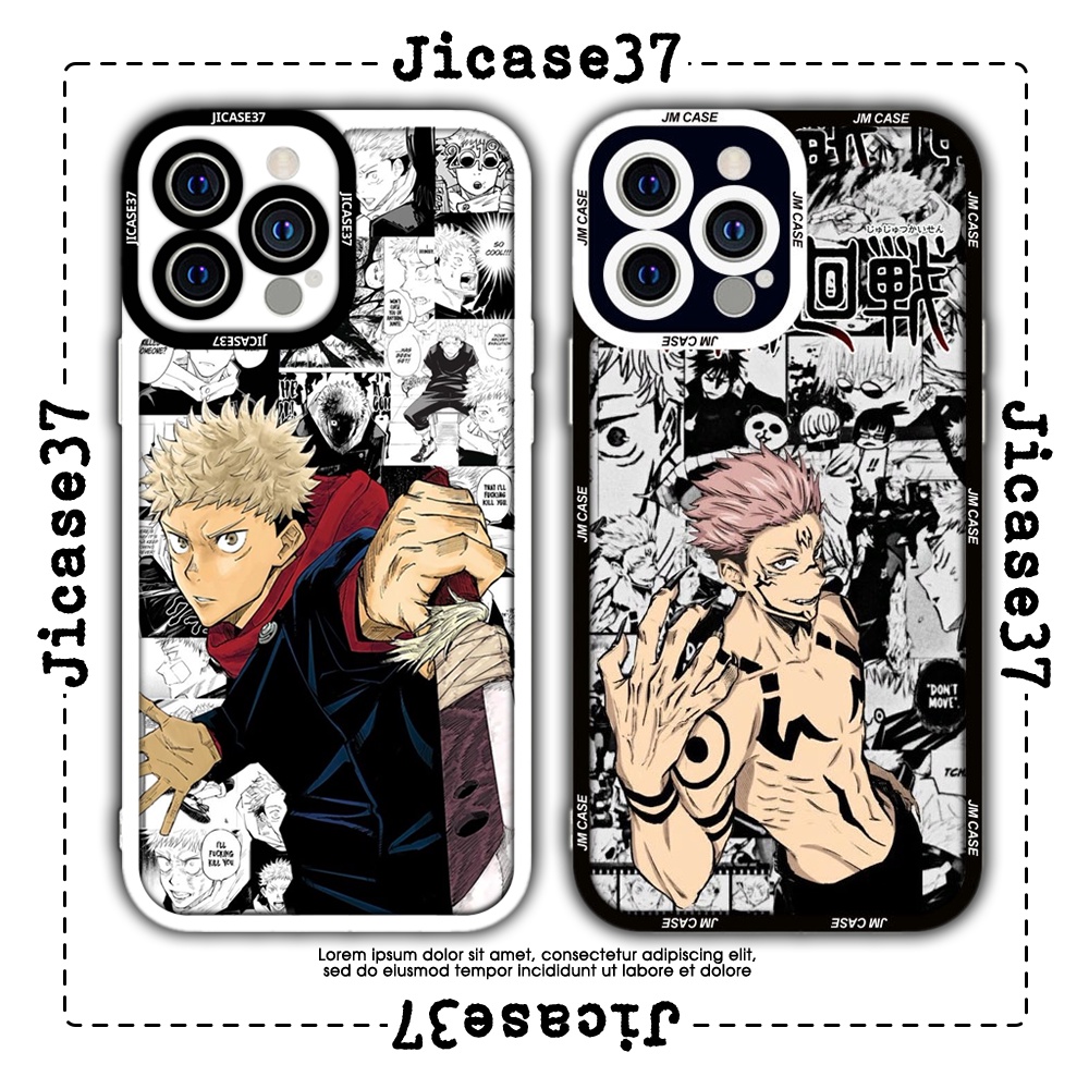 Ốp lưng iphone cạnh vuông JM Case Jujutsu Kaisen Sukuna 6plus/6s/6splus ...