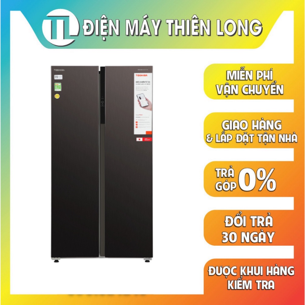 Tủ Lạnh Toshiba Inverter 460 lít GR-RS600WI-PMV(37)-SG - Điều khiển từ xa trên ứng dụng ...