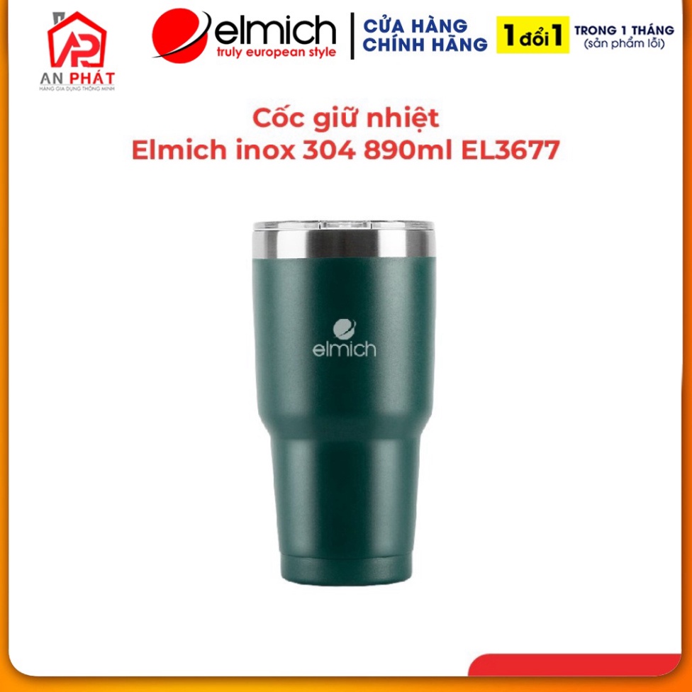 Cốc giữ nhiệt Elmich inox 304 890ml EL3677 - Hàng Chính Hãng | Shopee Việt Nam