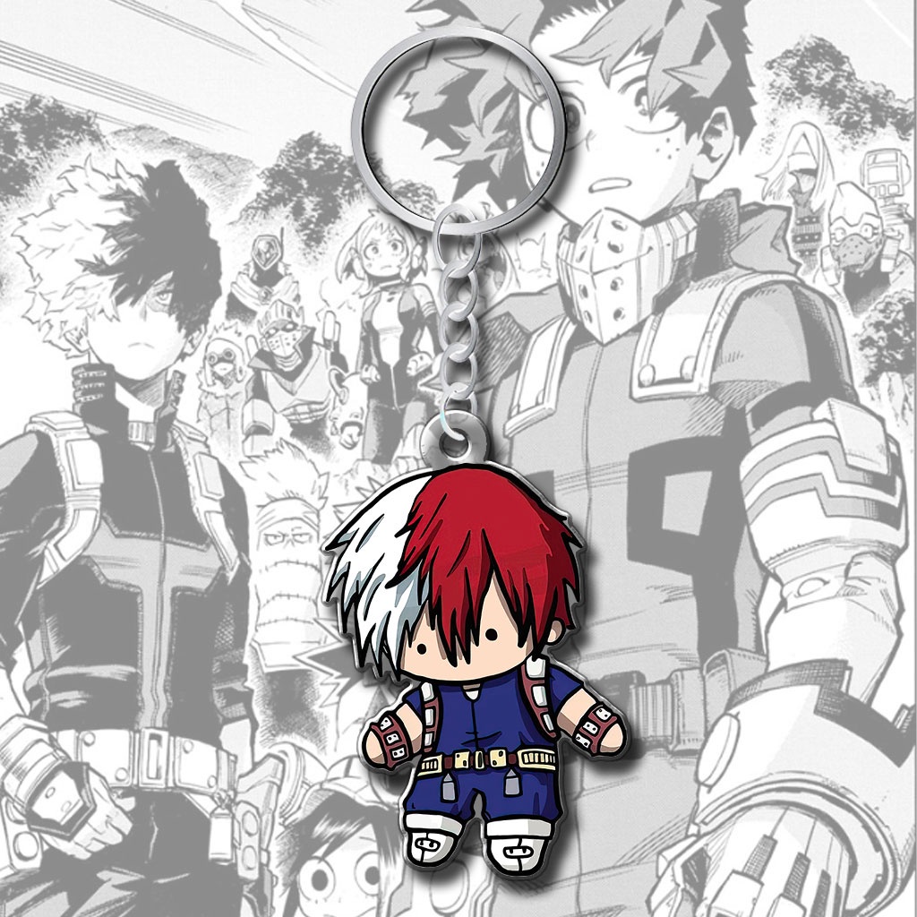 Móc khóa chibi Anime My Hero Academia Todoroki All Might Deku Midoriya ...