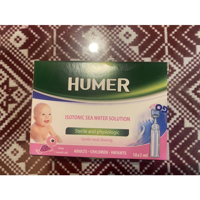 Dung dịch rửa mũi trẻ sơ sinh Humer Unidose | Shopee Việt Nam