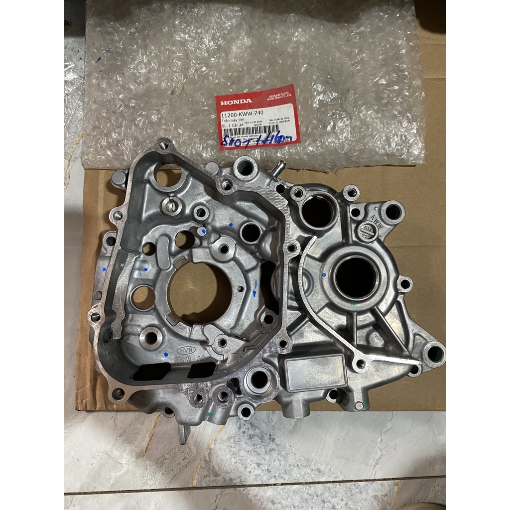 Thân máy trái WAVE S110, RS110, RSX110 chính hãng Honda (11200-KWW-740 ...