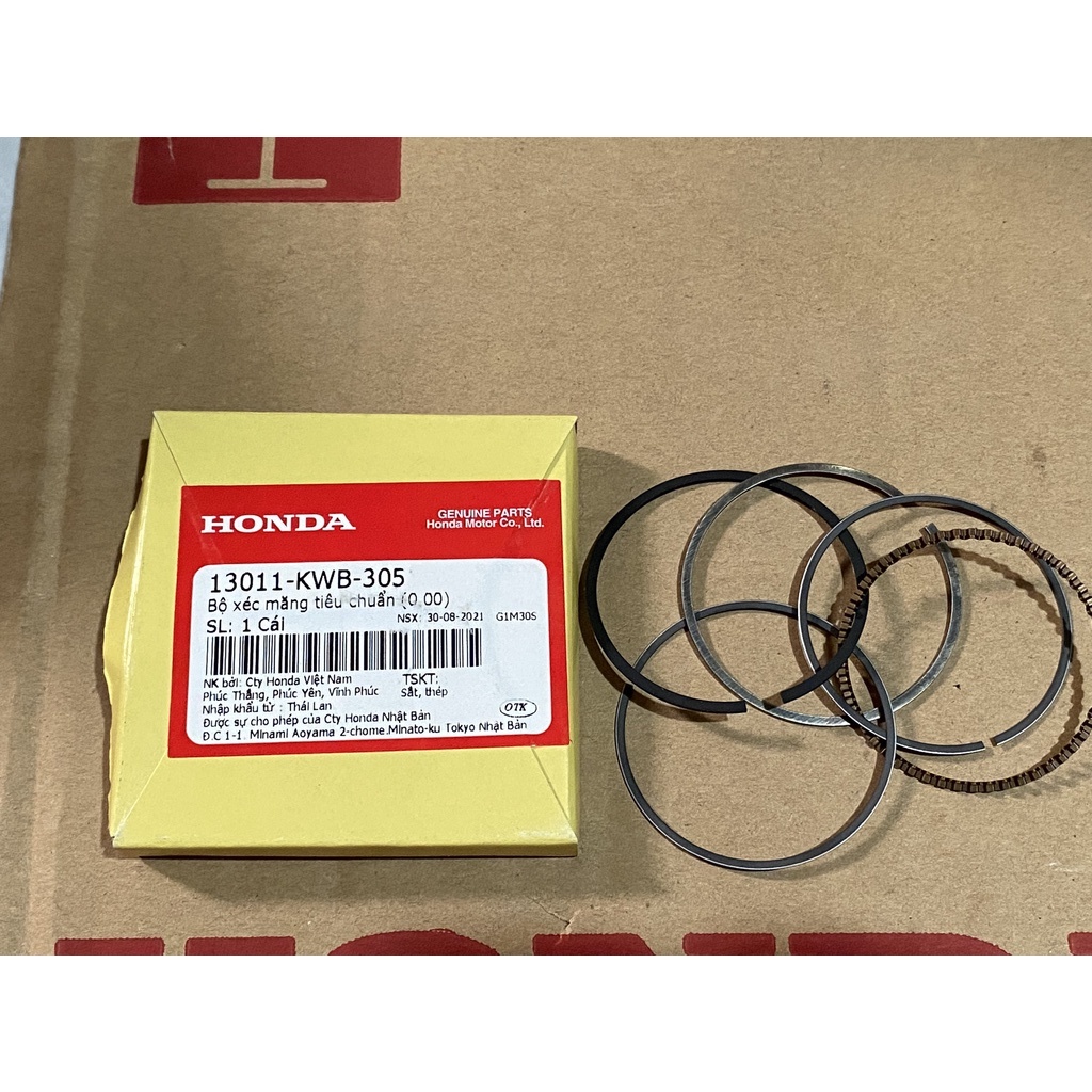 Bộ xéc măng 110 000 WAVE S110, RS110, RSX110 chính hãng Honda (13011 ...