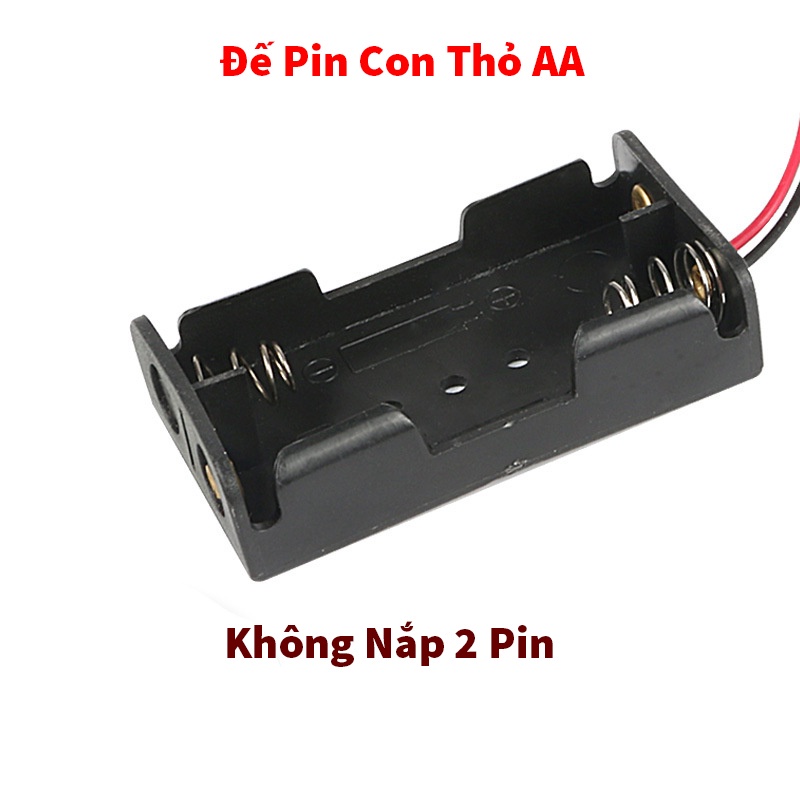Đế Pin AA Không Nắp 1/2/3/4 Pin, Đế Pin Con Thỏ (Đầu Ra Nối Tiếp ...