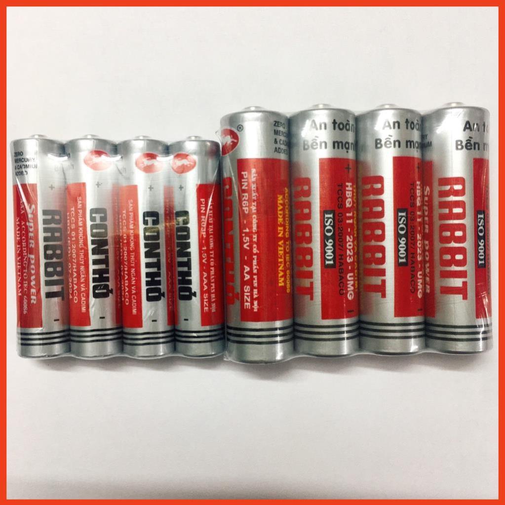 Vỉ 4 Pin con thỏ AA, cỡ lớn, AAA cõ bé, pin 1,5V - Chính Hãng | Shopee ...