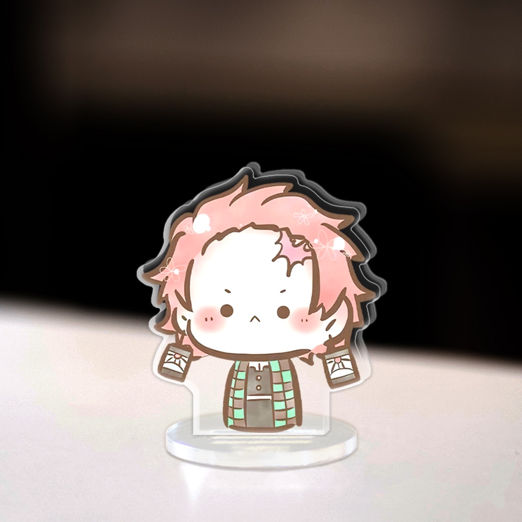 Mô hình Mini Demon Slayers Tanjiro Nezuko Standee Chibi Anime Manga ...