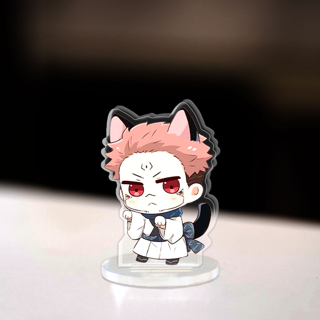 Mô hình Mini Jujutsu Kaisen Gojo Itadori Yuta Megumin Standee Chibi ...