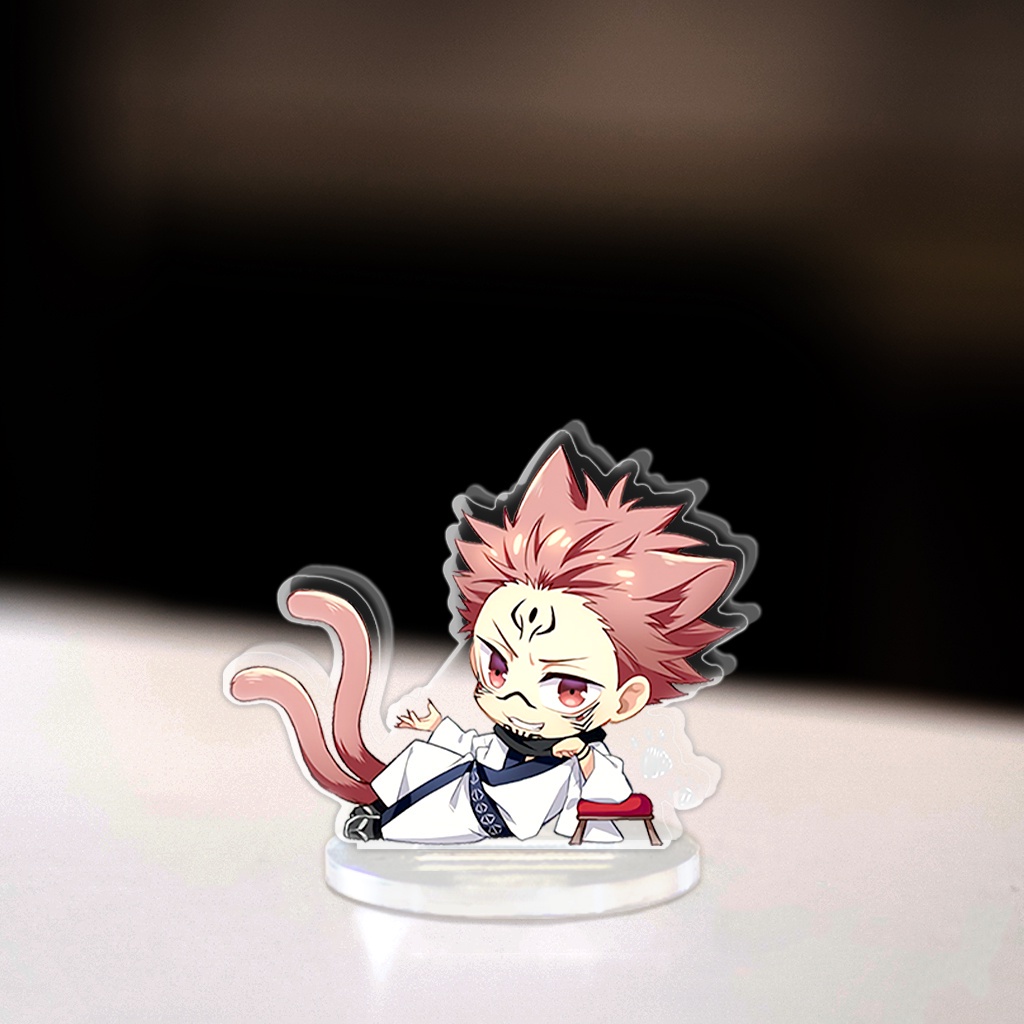 Mô hình Mini Jujutsu Kaisen Gojo Itadori Yuta Megumin Standee Chibi ...