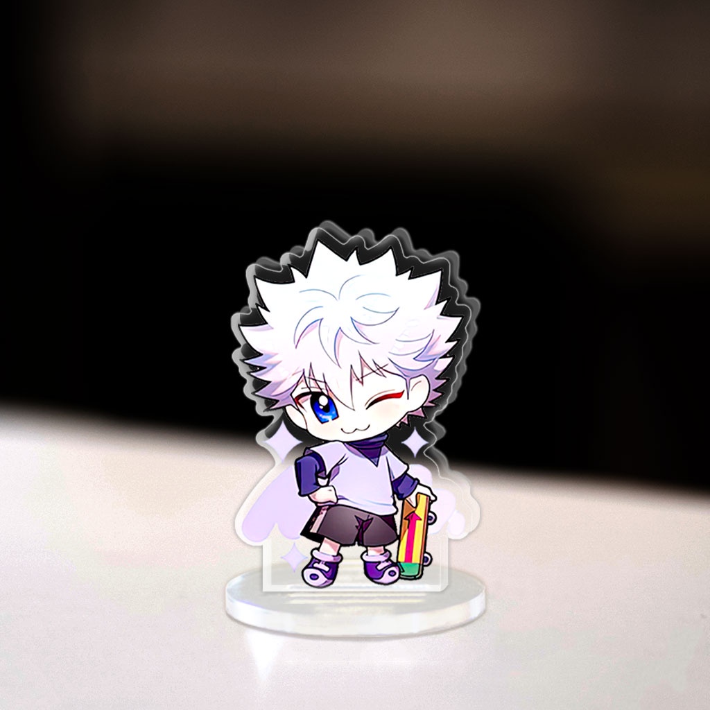 Mô hình Mini Hunter X Hunter Standee Killua Zoldyck Gon Freecss Anime ...