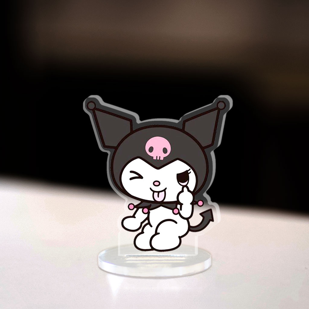 Mô hình Mini Sanrio Standee Chibi Các Nhân Vật Hello Kitty Kuromi ...