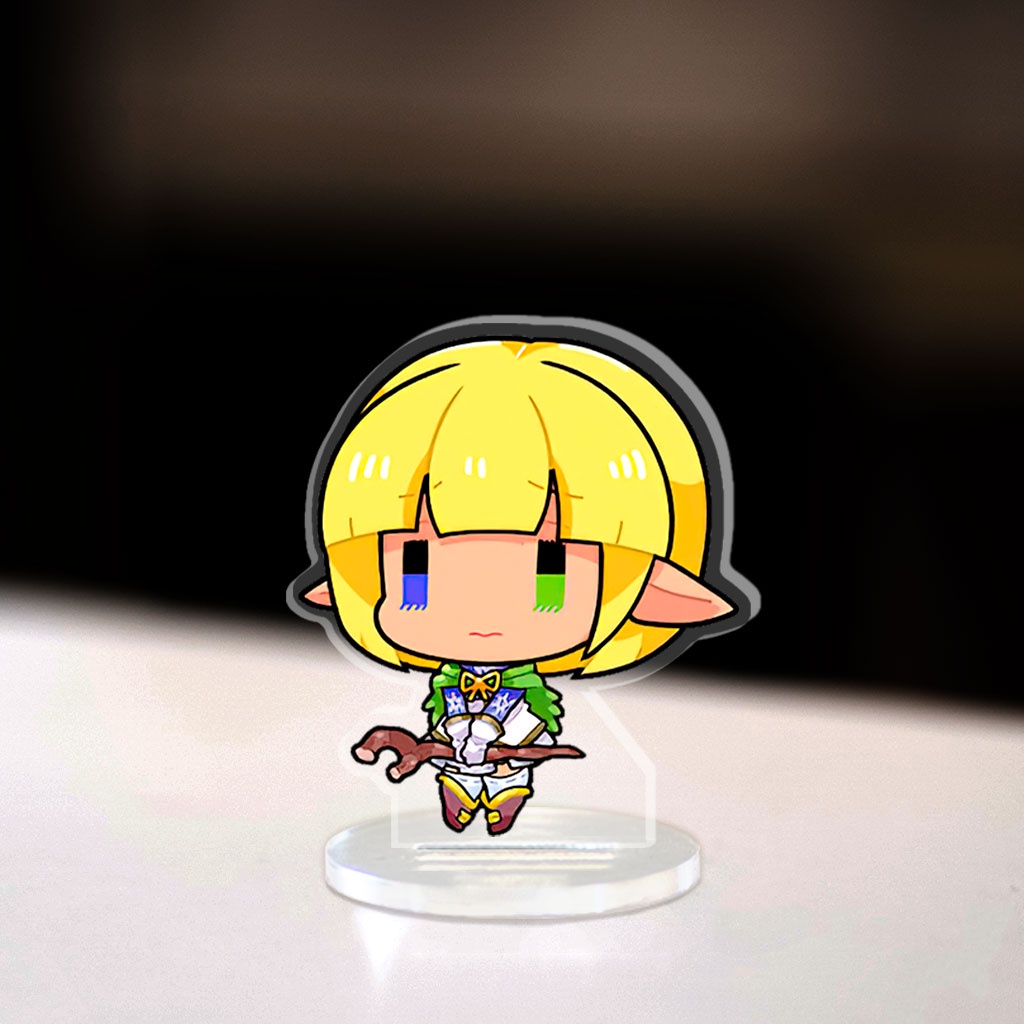 Mô hình Mini Overlord Ainz Ooal Gown Albedo Standee Chibi Anime Manga ...