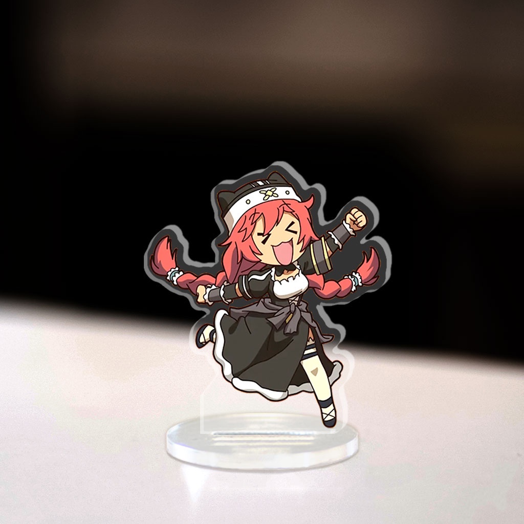 Mô hình Mini Overlord Ainz Ooal Gown Albedo Standee Chibi Anime Manga ...