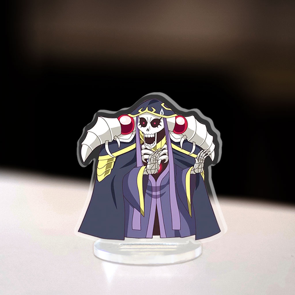 Mô hình Mini Overlord Ainz Ooal Gown Albedo Standee Chibi Anime Manga ...