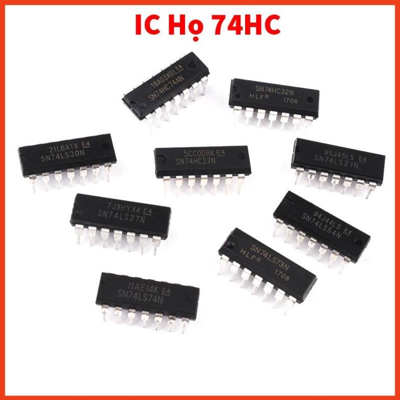 IC Họ 74HC SN74HC Chân Cắm - 74HC00 74HC02 74HC04 74HC08 74HC10 74HC14 74HC20 74HC32 74HC126 ...
