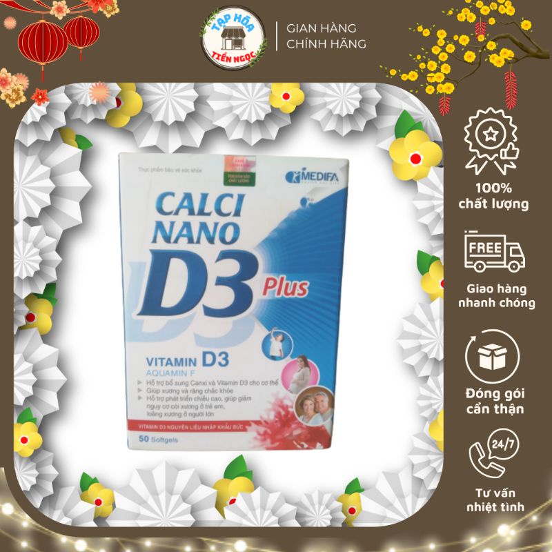 Viên Uống Calci Nano D3 Plus - Hỗ Trợ Bổ Sung Canxi Và Vitamin D3 Cho Cơ Thể | Shopee Việt Nam