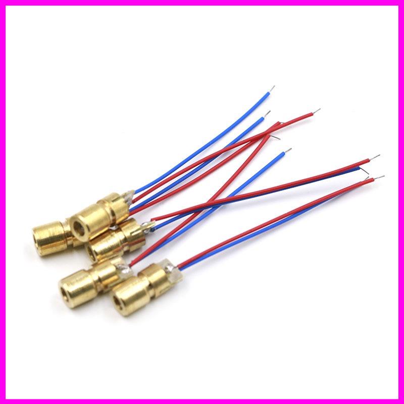 Đèn Laze tia sáng đỏ 3V/5V 650nm Đầu phát tia Laser 5mw (GỬI ĐƠN TỪ 20K ...