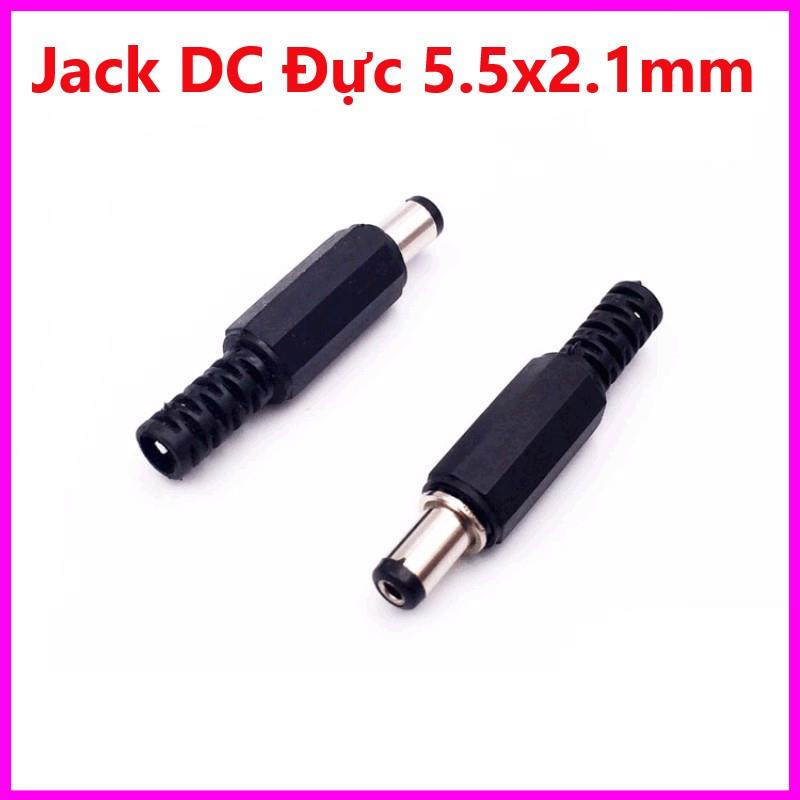 Jack DC Đực Cái 5.5x2.1mm, Jack DC có ốc vặn 5.5x2.1mm | Shopee Việt Nam