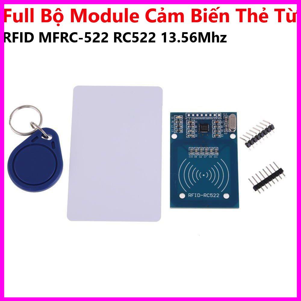 Full Bộ Module Cảm Biến Thẻ Từ RFID MFRC-522 RC522 13.56Mhz | Shopee ...