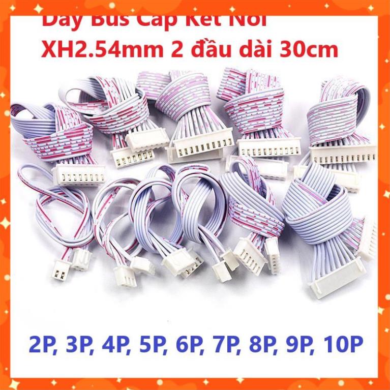 Dây Bus Cáp Kết Nối XH2.54mm 2 đầu dài 30cm - 2P, 3P, 4P, 5P, 6P, 7P, 8P, 9P, 10P | Shopee Việt Nam