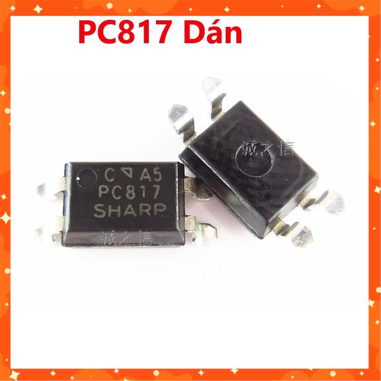 Opto PC817 chân dán SOP 8, SMD - IC Cách Ly Quang | Shopee Việt Nam
