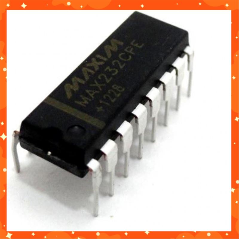IC MAX232 DIP-16 Chân Cắm - Chuyển Đổi Giao Tiếp RS232 | Shopee Việt Nam