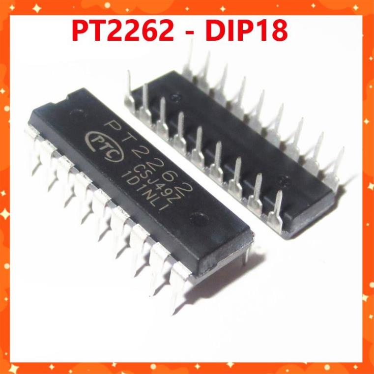 IC PT2262, 2262 Dip 18 chân cắm - Mã hóa truyền phát sóng RF không dây | Shopee Việt Nam