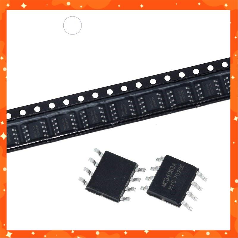 IC Chuyển Đổi Điện Áp MC34063 SOP 8 1.5A/36V SMD | Shopee Việt Nam