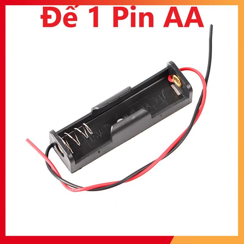 Đế Pin AA Có Nắp Kèm Công Tắc, 1Pin, 2 Pin, 3 Pin, 4 Pin - Đế Pin Con ...