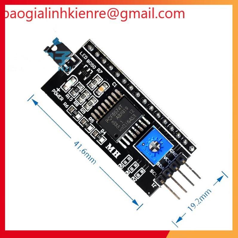 Mạch Chuyển Đổi Giao Tiếp I2C Cho LCD 1602/LCD 2004 | Shopee Việt Nam
