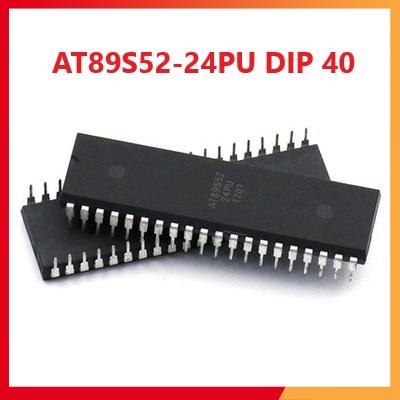 Chip Vi Điều Khiển AT89S52-24PU Chân Cắm - 89S52, mạch nạp ISP, Kit ...
