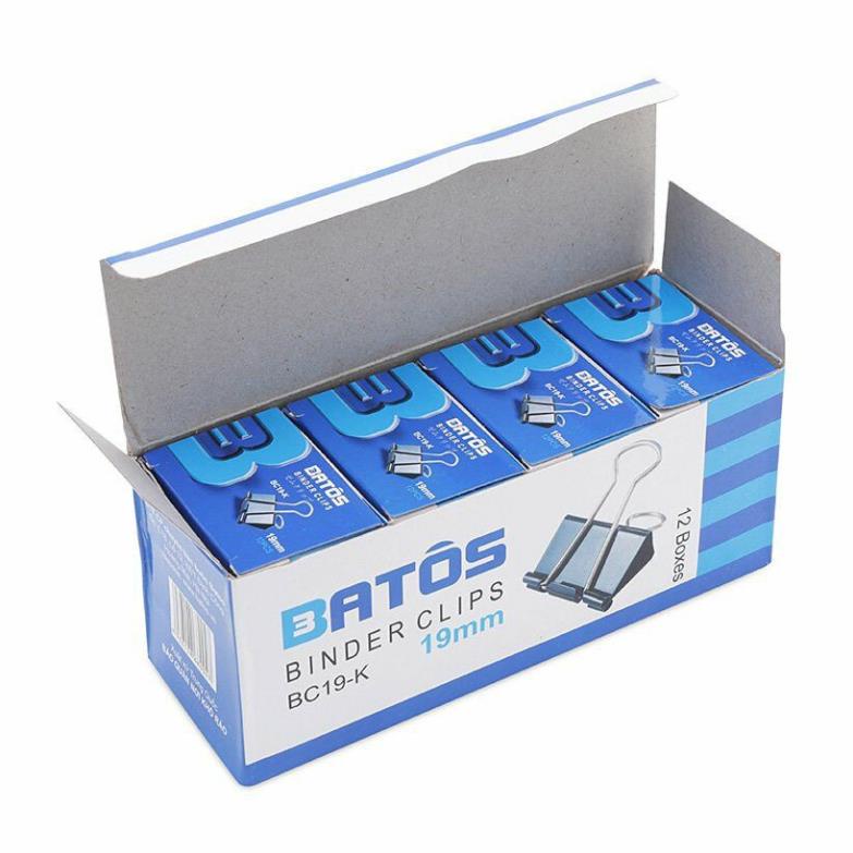 [KẸP BƯỚM] BATOS 12 CÁI/ HỘP - KẸP HỒ SƠ | Shopee Việt Nam