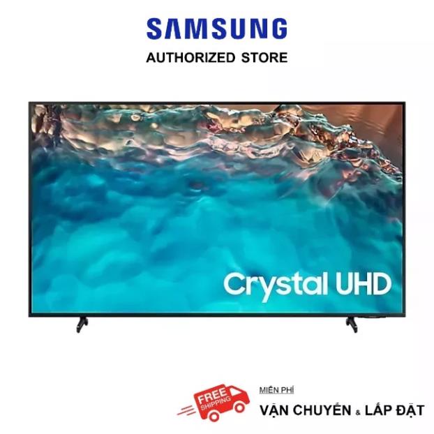 Smart TV Samsung Crystal UHD 4K BU8000 - Full Kích thước | Shopee Việt Nam