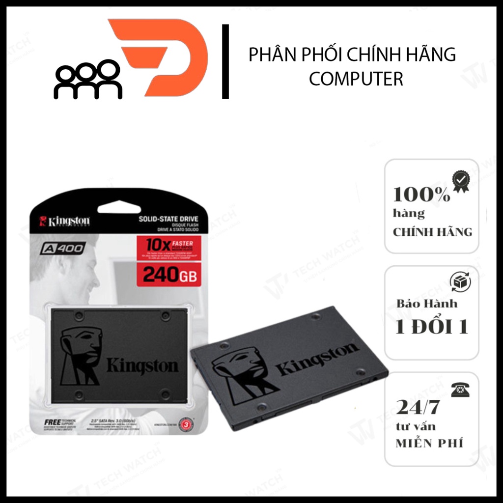 Ổ Cứng SSD KINGSTON 120GB 240GB A400 Hàng Mới Bảo Hành 36 Tháng Lỗi 1 ...