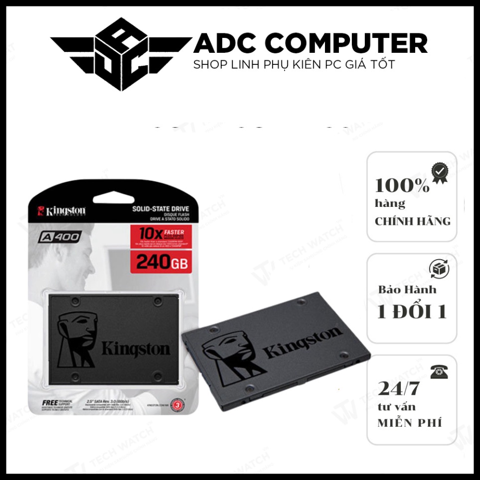 Ổ Cứng SSD KINGSTON 120GB 240GB A400 Hàng Mới BH 36 Tháng Lỗi 1 Đổi 1 ...