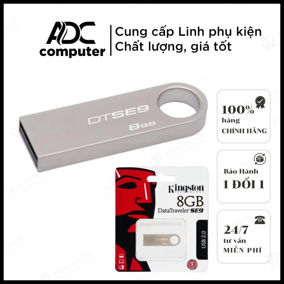 USB Kingston 8gb SE09 ( Hàng đủ hàm lượng ) chính hãng | Shopee Việt Nam