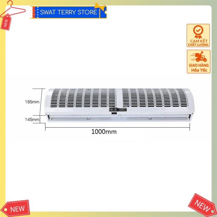 ️ Rèm Gió Thổi Khí Có Điều Khiển Từ Xa, Máy Cắt Gió Điều Hòa Air Curtain Blower FM-125-10 ...