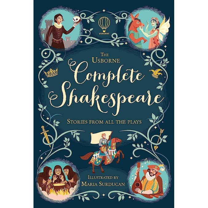 Truyện thiếu nhi tiếng Anh: The Usborne Complete Shakespeare | Shopee ...