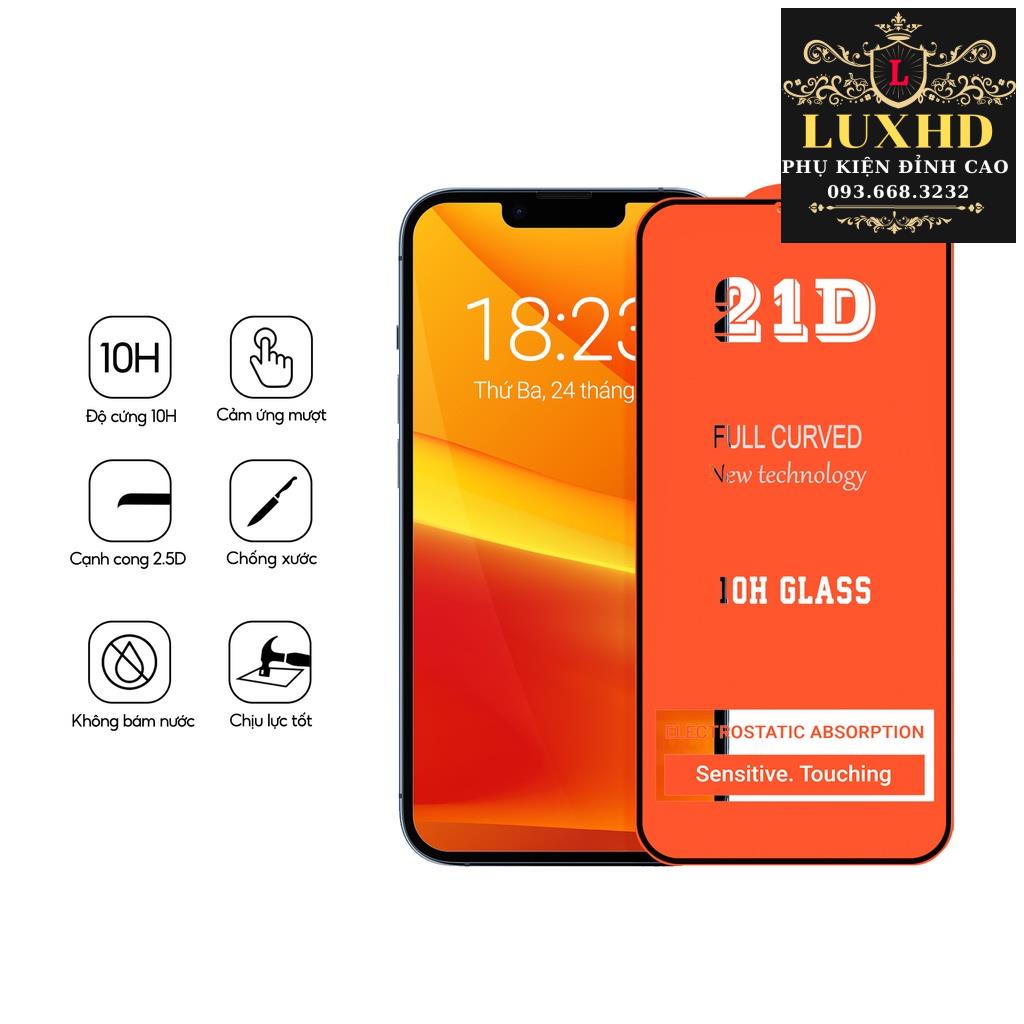 [HOT] Kính Cường Lực 21D Bảo Vệ Toàn Màn Hình Cho19H IPhone các loại ...