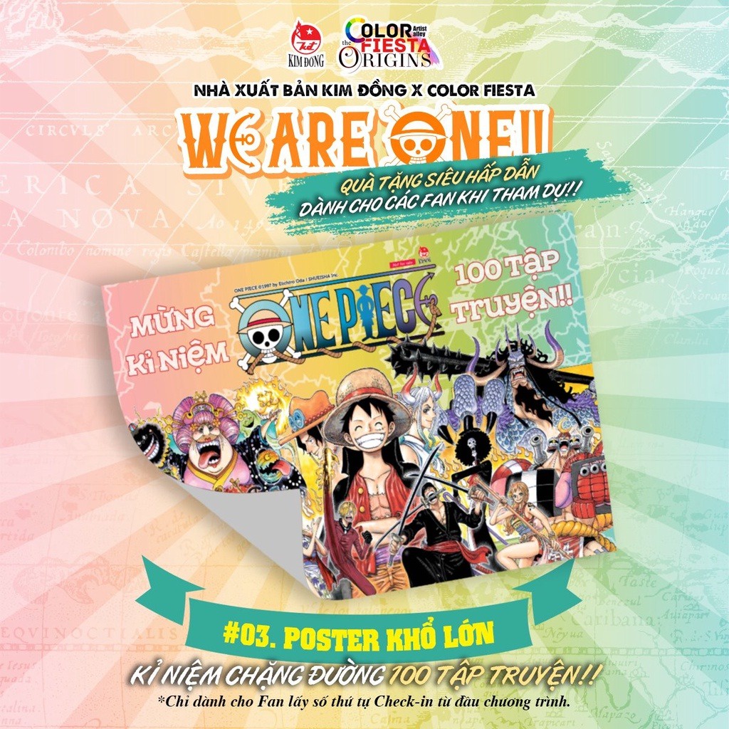 Poster - One Piece - Cofi Fes - Tặng kèm ống Kim Đồng | Shopee Việt Nam