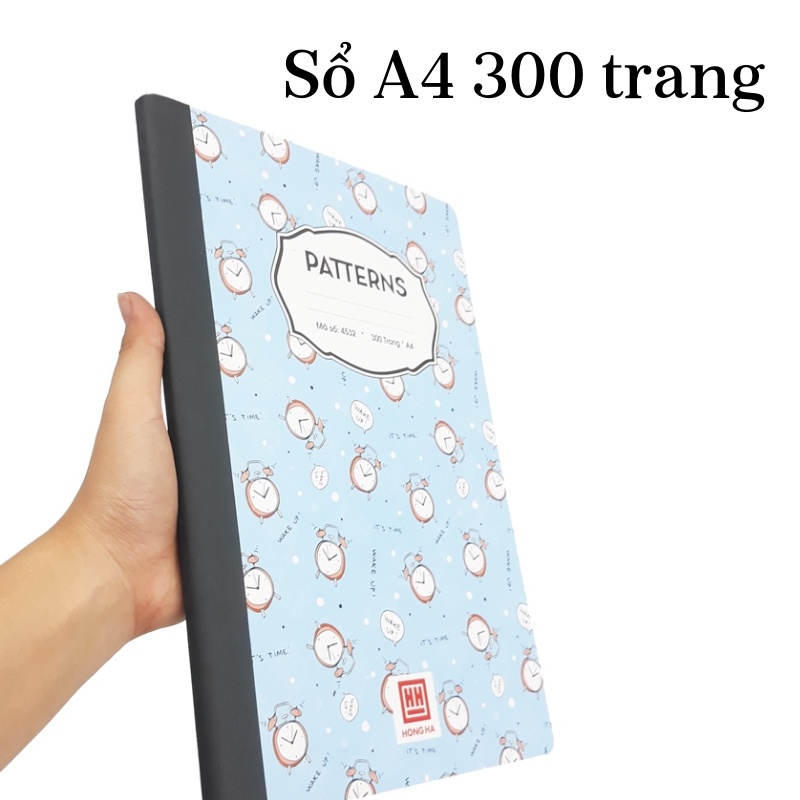 Vở kẻ ngang hồng hà A4 300 trang - 200 trang - B5 / A4 cao cấp - vở ô ly hồng hà học sinh / sinh ...