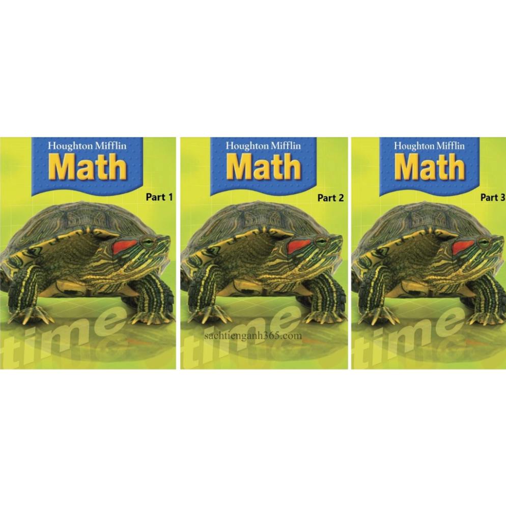 Math - Houghton Mifflin grade 4 ( bản đẹp Gồm 3q) | Shopee Việt Nam
