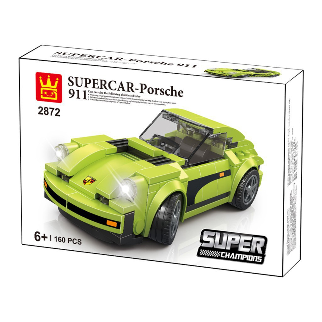 Lắp ráp Ghép Hình Siêu Xe Porsche SP715 | Shopee Việt Nam