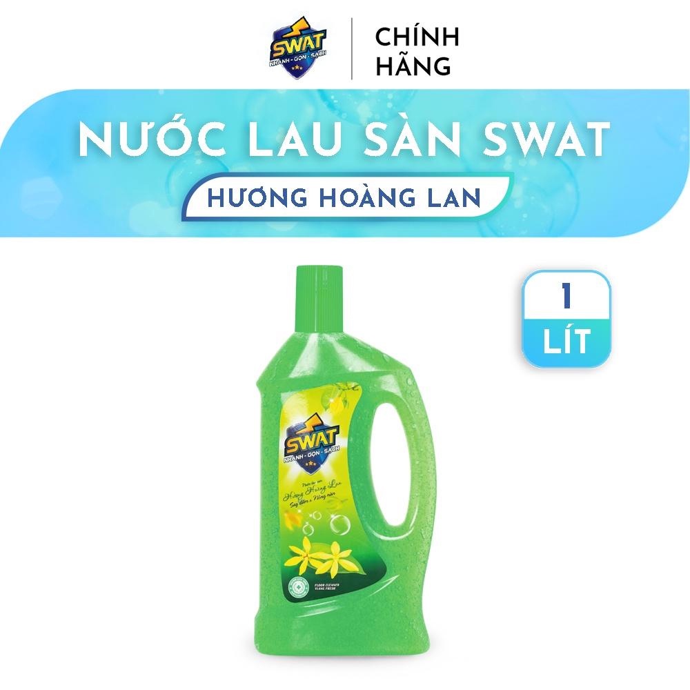 Nước Lau Sàn SWAT Hương Hoàng Lan Chai 1L Tiện Lợi | Shopee Việt Nam