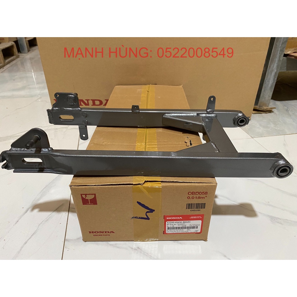 Càng sau WS110,Blade số Xám ghi NHA62M* chính hãng Honda (52200-KWW ...