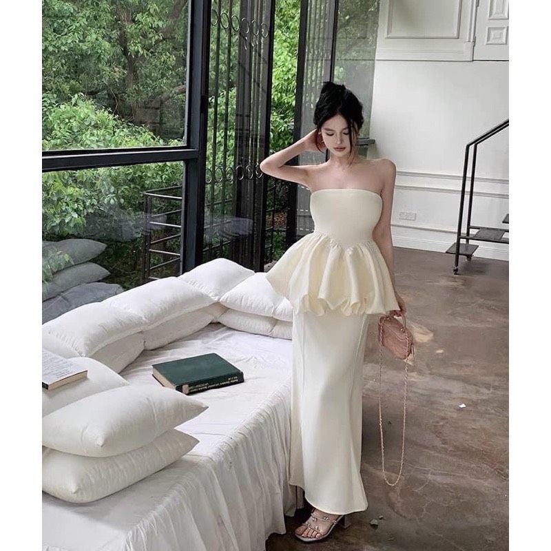 ÁO KIỂU NỮ SANG TRỌNG ÔM DÁNG XÒE HOT NHẤT HIỆN NAY SN2003 | Shopee ...