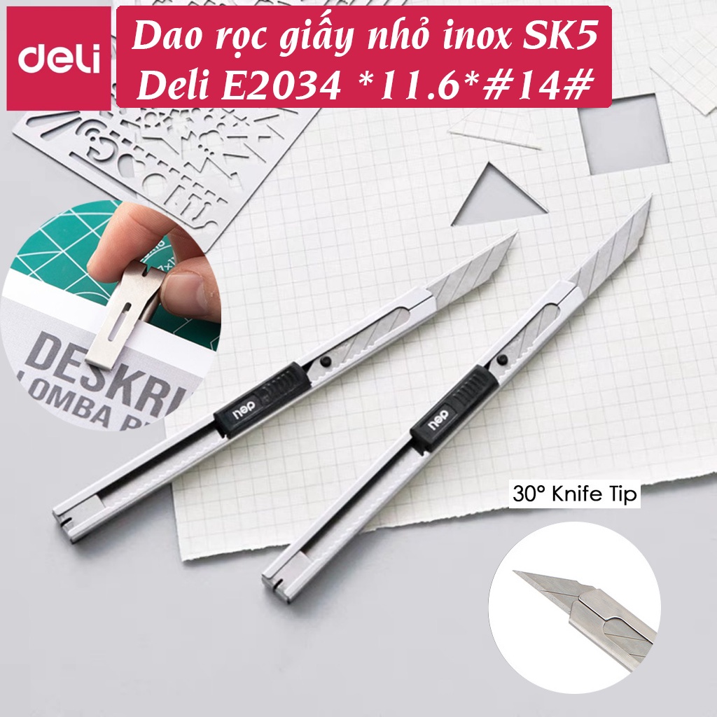 Dao Rọc Giấy Nhỏ DELI E2034 | Shopee Việt Nam