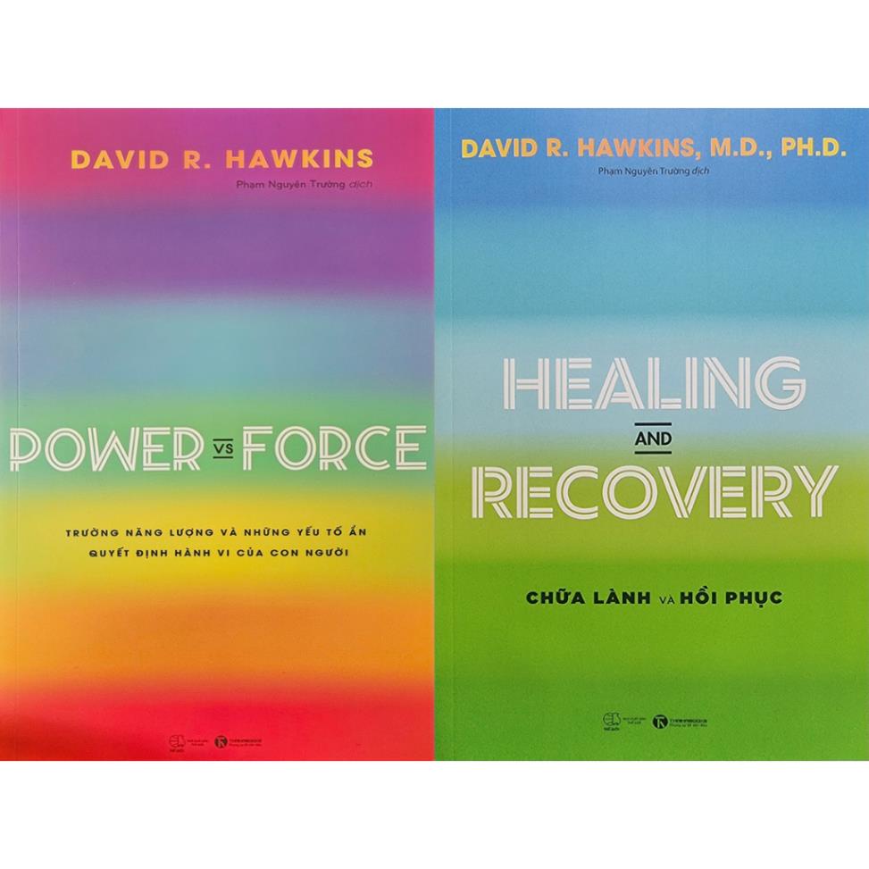 Sách - Combo 2 Cuốn: Power vs Force + Healing and Recovery Chữa lành và ...